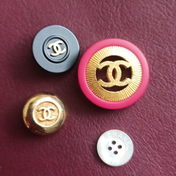 CHANEL | Other | Lot Of Four Vintage Chanel Buttons | Poshmark